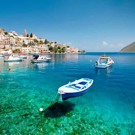 Rhodes: Symi & Seskli Islands Private Cruise Tour with BBQ | GetYourGuide