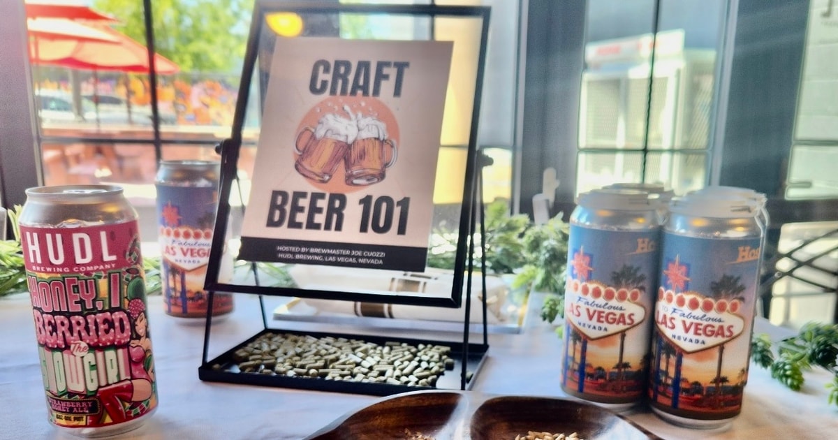 Las Vegas: Craft Beer101 - Brewery Tour & Unlimited Tastings | GetYourGuide