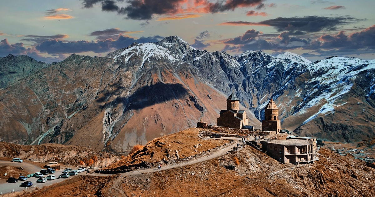From Tbilisi: Guided Day Trip to Ananuri, Gudauri, & Kazbegi | GetYourGuide