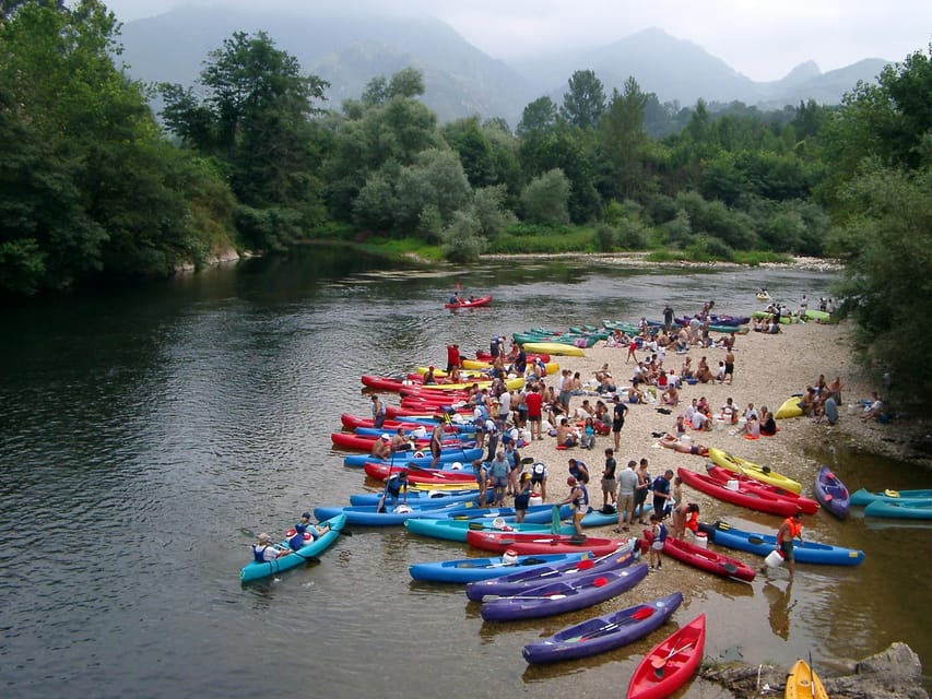 Descent of the Sella river in a canoe | GetYourGuide