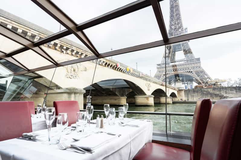 Paris: Sightseeing Cruise on the Seine with 3-Course Lunch | GetYourGuide