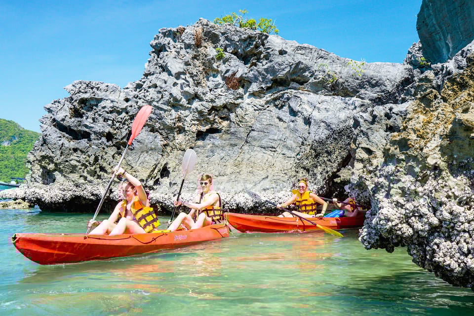 Koh Samui: Mu Ko Ang Thong Park Cruise with Kayaking Option | GetYourGuide