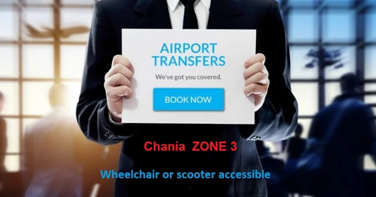 Chania Airport (CHQ) to/from Chania suburbs- Zone 3 | GetYourGuide
