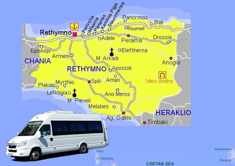 Luchthaven Chania (CHQ) van/naar Noord-Rethymnon | GetYourGuide