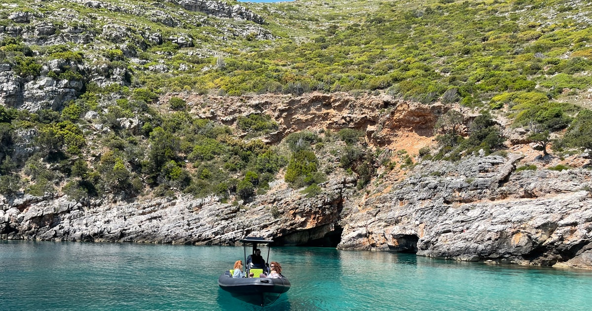 Vlore: Dafina Bay Small Group Tour by Speedboat | GetYourGuide