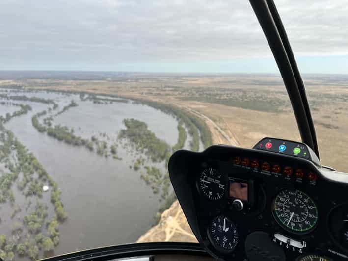Lyndoch: Murray River & Barossa Scenic Helicopter Flight | GetYourGuide