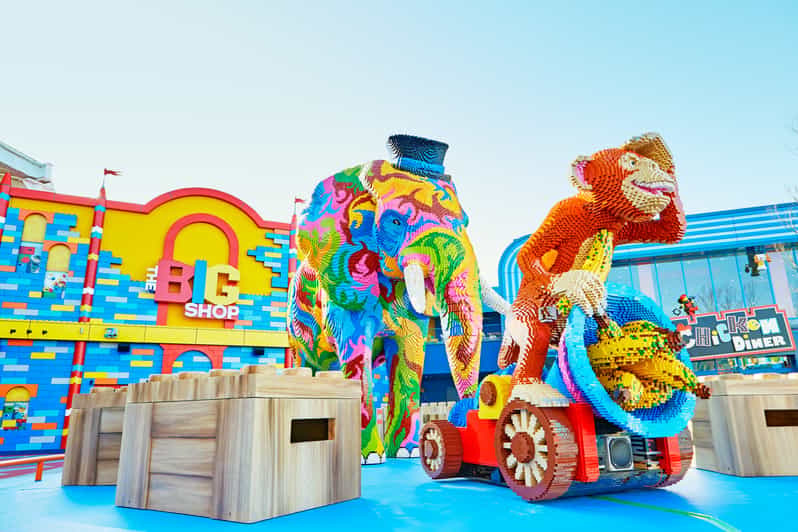 Seoul: LEGOLAND Korea-reis met rodelracewagen of railfiets | GetYourGuide