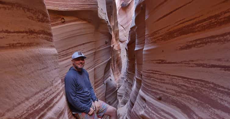 From Escalante: Zebra Slot Canyon Guided Tour and Hike | GetYourGuide