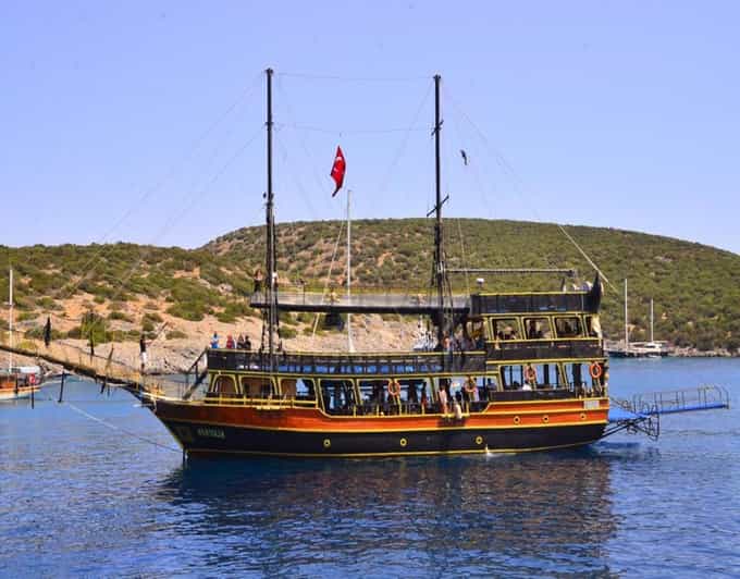 Bodrum: Pirate Boat Trip with BBQ Lunch and Optional Pickup | GetYourGuide