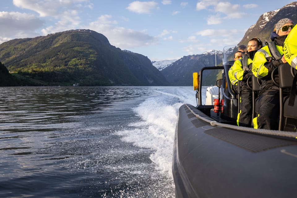 Ulvik: RIB-tur Hardangerfjorden och Osafjorden | GetYourGuide