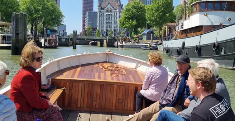 Rotterdam: Maritime District Open Boat Cruise | GetYourGuide