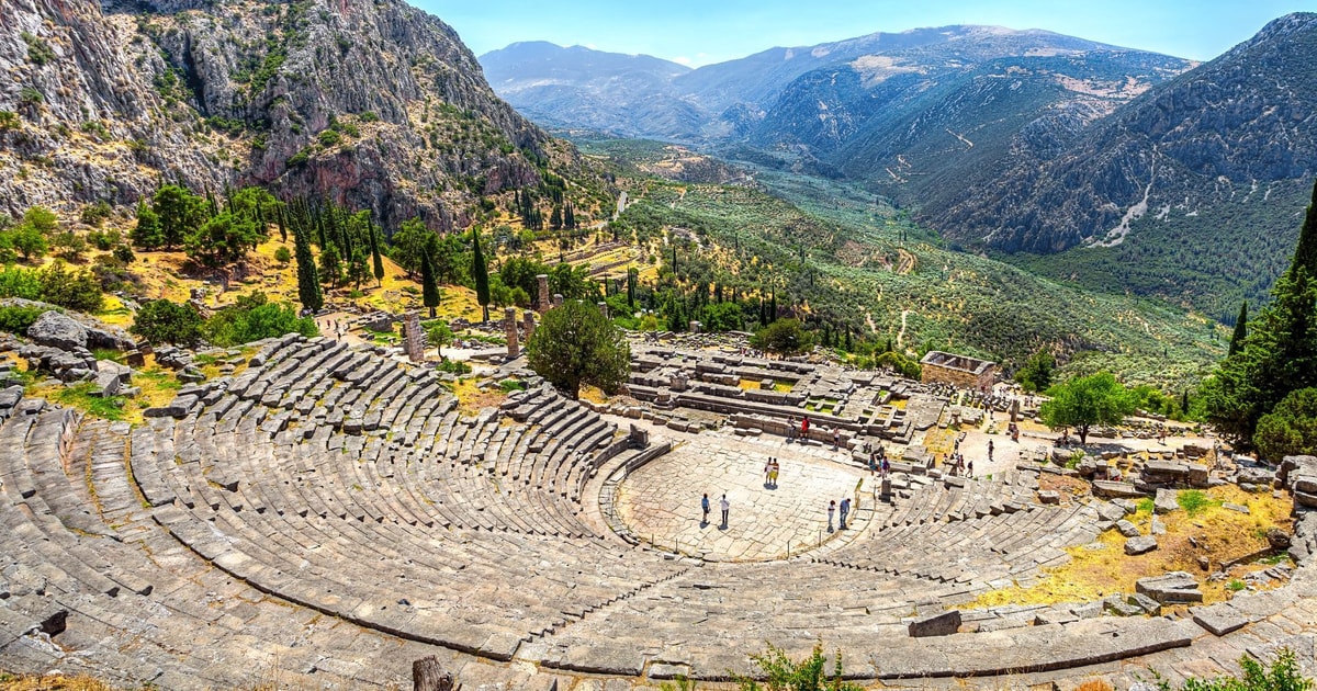 From Athens: Delphi Oracle & Stadium Private Historical Tour | GetYourGuide