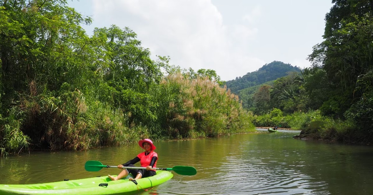 From Phuket & Khao Lak: River Kayak & Elephant Care | GetYourGuide