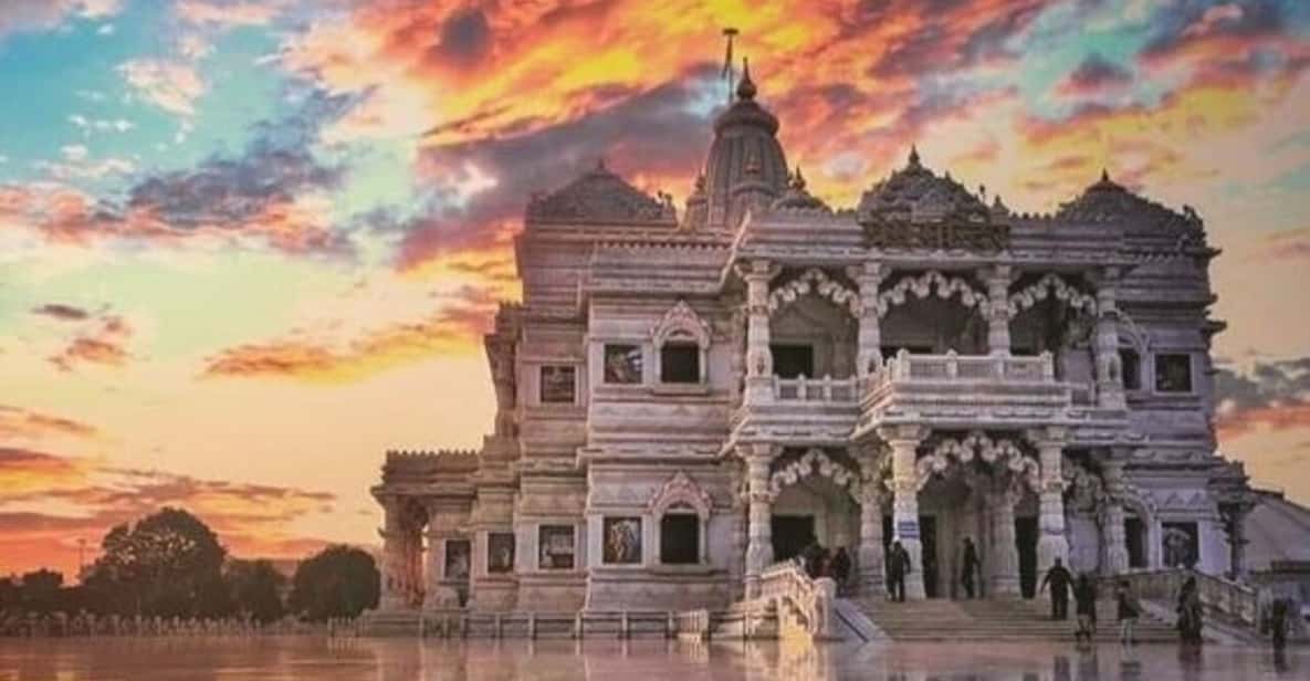 From Agra: Taj Mahal & Sri Krishna Janmasthan Temple Tour | GetYourGuide