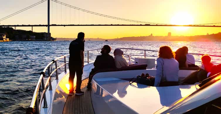 Istanbul: Sunset Yacht Cruise on Bosphorus | GetYourGuide