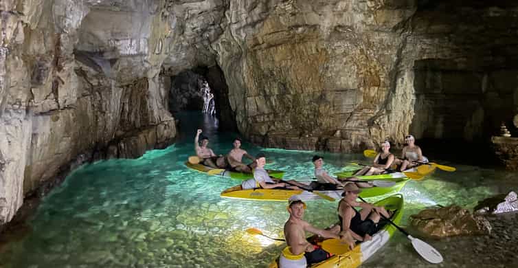 Pula: Half-Day Kayak, Cliff, and Cave Tour | GetYourGuide