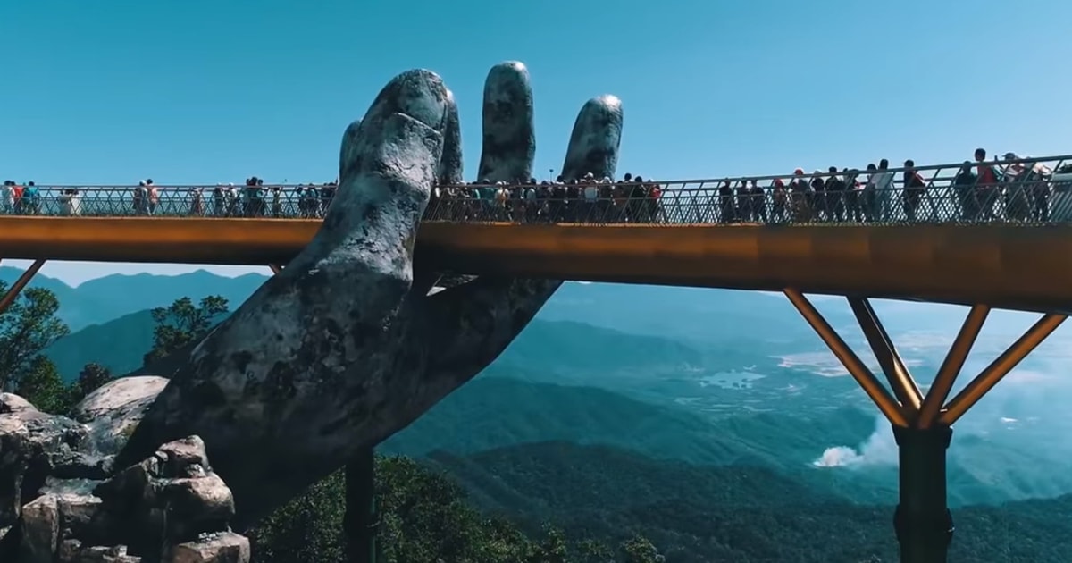 From Da Nang: Ba Na Hills and Golden Bridge Bus Transfer | GetYourGuide