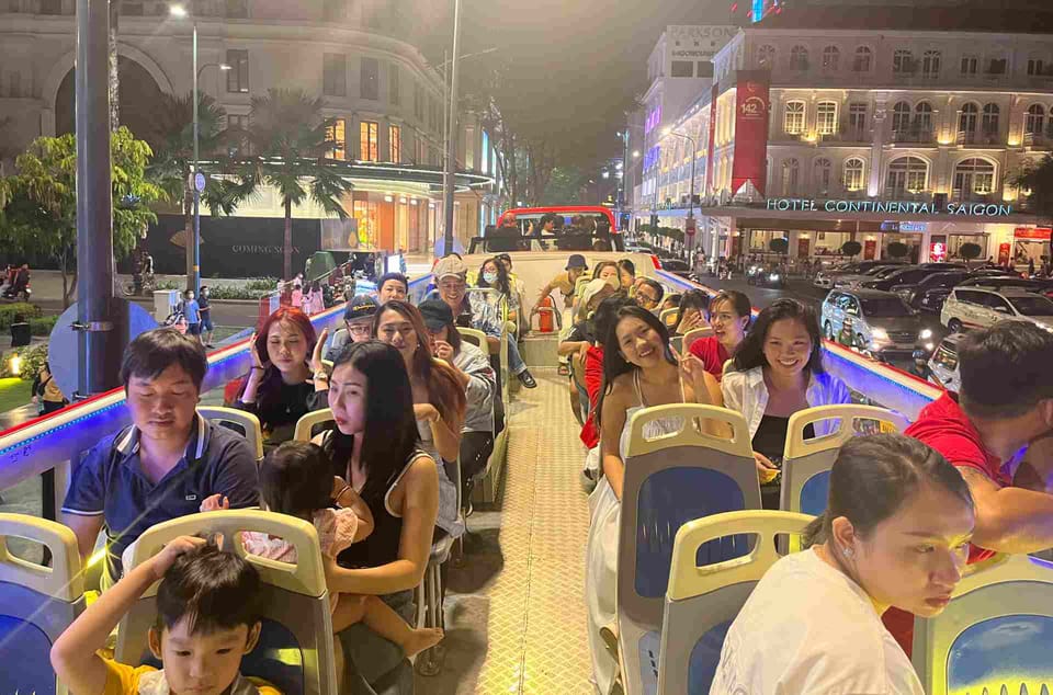 Saigon: City Sightseeing 45-Minute Panoramic Night Tour | GetYourGuide