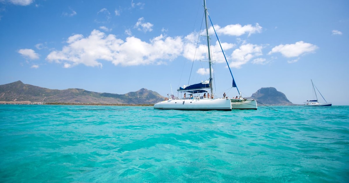 Catamaran Fullday Cruise Waterfalls & Ile Aux Cerfs wz Lunch | GetYourGuide