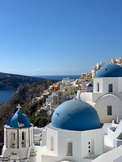 Santorini: Blue Domes and Caldera cliffside tour | GetYourGuide