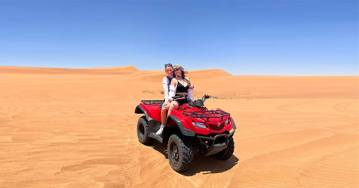 From Dubai: Morning ATV Quad Biking Desert Safari Adventure | GetYourGuide