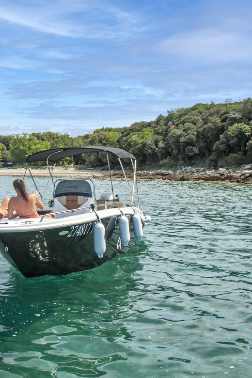 From Rovinj: Sea Caves & Sandy Levan Island Speedboat Tour | GetYourGuide