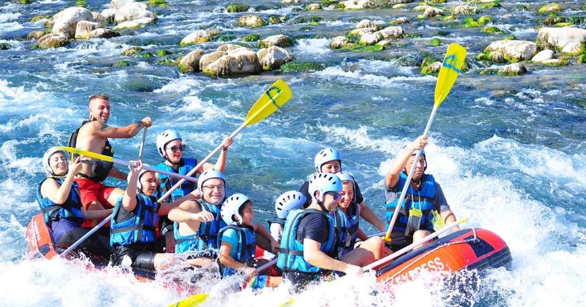 City of Side: Whitewater Rafting with Lunch | GetYourGuide