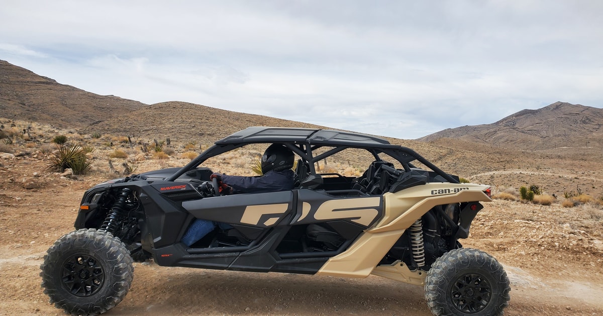 Las Vegas: Off-Road UTV Experience at Adrenaline Mountain | GetYourGuide