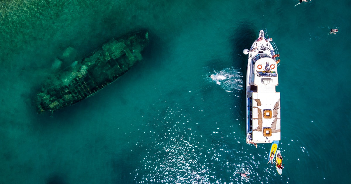 Split: Shipwreck and Blue Lagoon Private Beach Tour | GetYourGuide