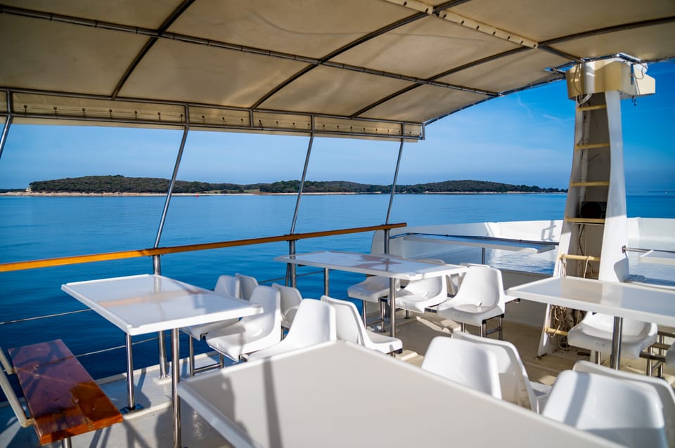 Pula: Brijuni National Park Sunset, Dolphins & Dinner Cruise | GetYourGuide