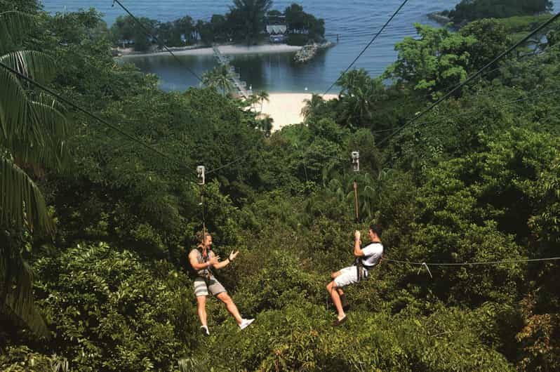 Singapore: Sentosa Mega Adventure Park Zipline Ticket | GetYourGuide