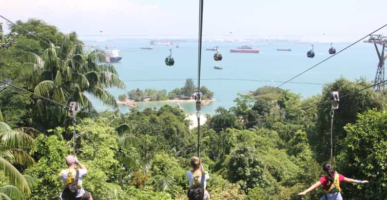 Singapore: Sentosa Mega Adventure Park Zipline Ticket | GetYourGuide