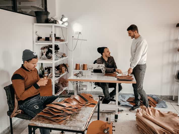Marrakech: Tour of a Moroccan Leather Workshop (by Germans) | GetYourGuide