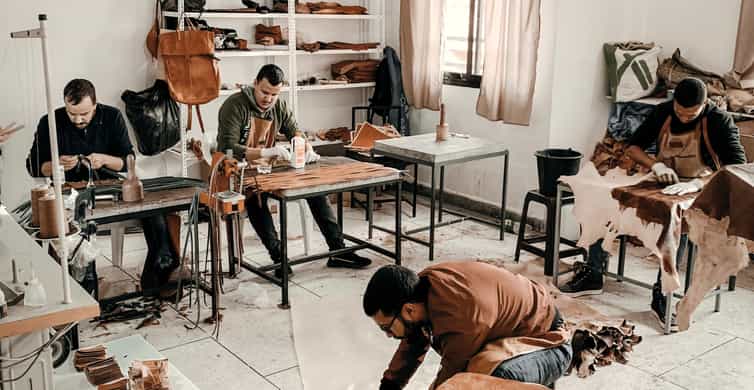 Marrakech: Tour of a Moroccan Leather Workshop (by Germans) | GetYourGuide