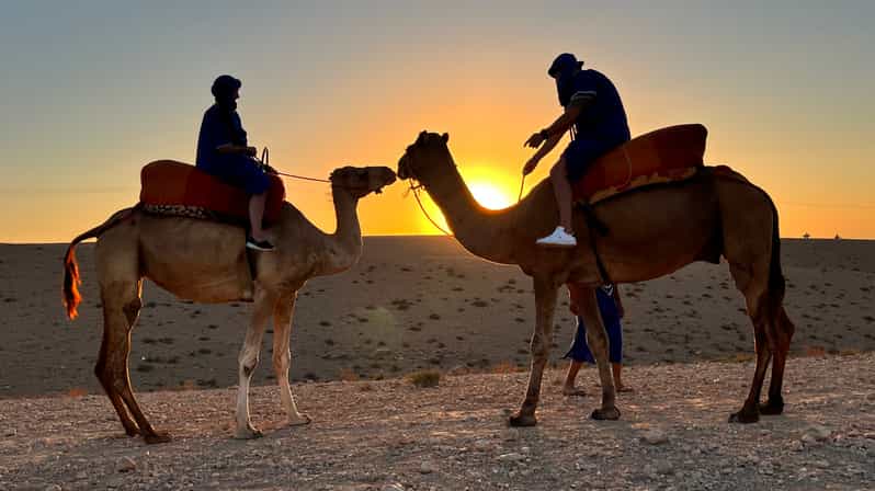 Private Sunset Camel Ride Agafay Desert | GetYourGuide