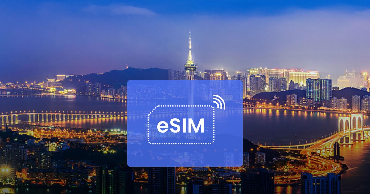 Macau, China ou Ásia: dados móveis de roaming eSIM com VPN | GetYourGuide