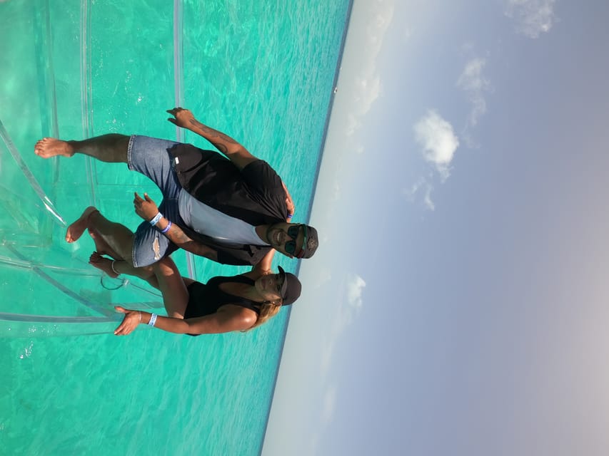 Cancún: Tour en barco transparente con bebidas | GetYourGuide