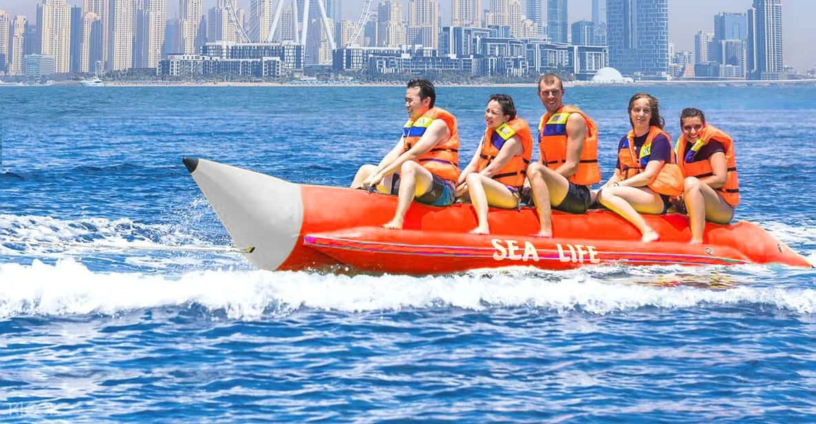 Dubai: Banana boat ride | GetYourGuide