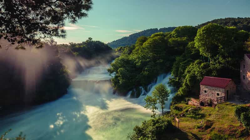 From Zadar: Krka Waterfalls Day Tour with Boat Ride | GetYourGuide
