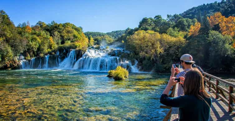 From Zadar: Krka Waterfalls Day Tour with Boat Ride | GetYourGuide