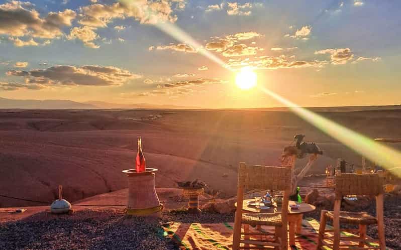 Quad bike tour in Agafay desert views with moroccan tea | GetYourGuide