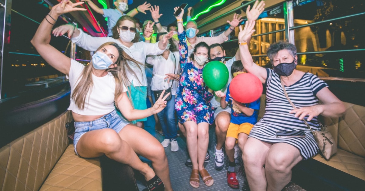 Limo Chiva Rumba VIP | GetYourGuide