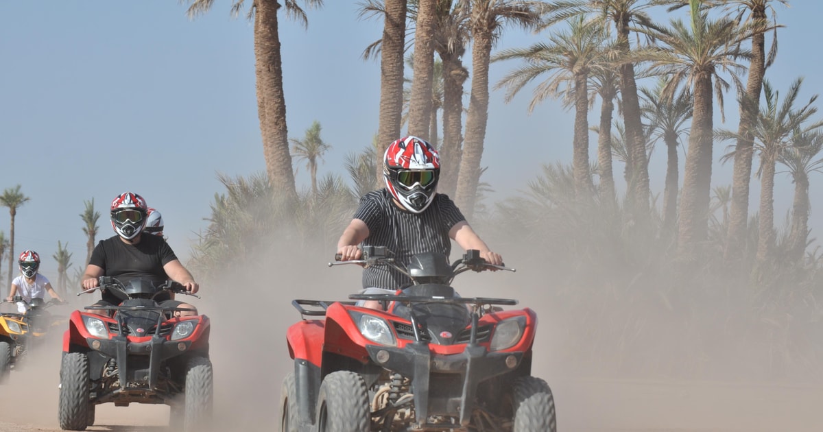 Marrakech: Palm Grove and Jbilat Desert Quad Bike Tour | GetYourGuide