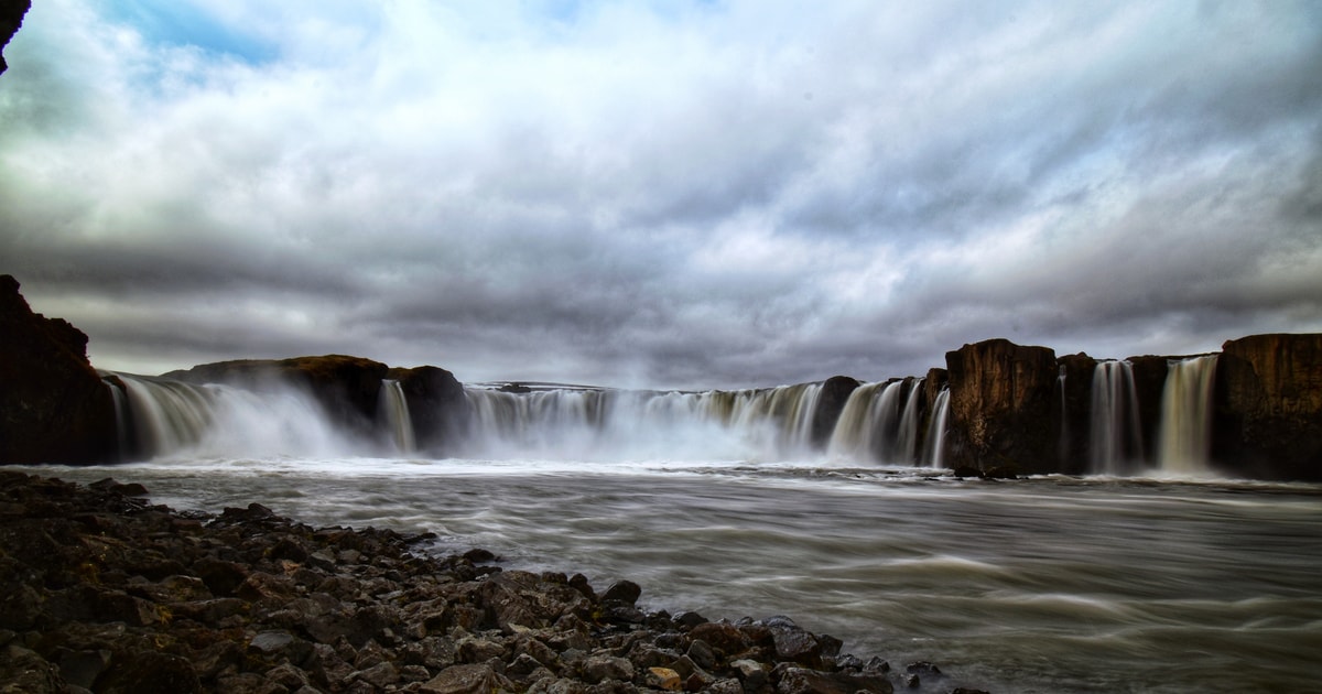 From Akureyri: Godafoss Waterfall Guided Trip with Transfers | GetYourGuide