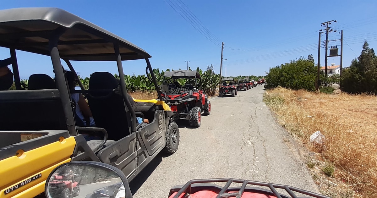 4- bis 5-stündige Buggy Tour Akamas incl. und Adonisfälle | GetYourGuide