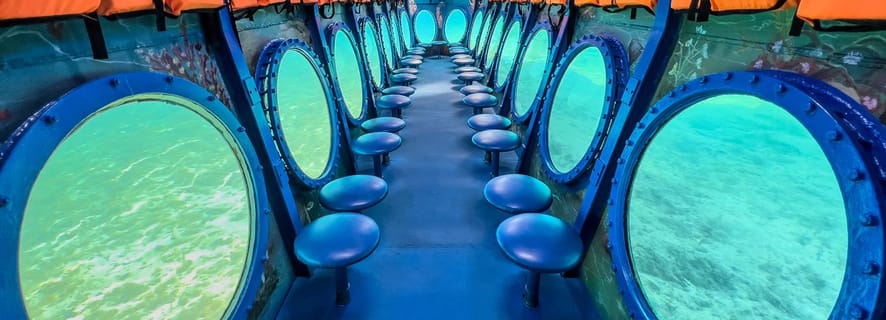 Dolphin Submarine - Glass bottom boat | GetYourGuide Supplier
