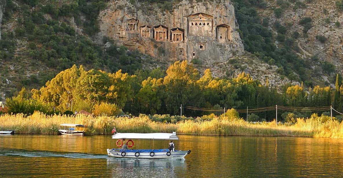 Dalaman/Sarigerme: Dalyan Turtle Beach Mud Bath & King Tombs | GetYourGuide
