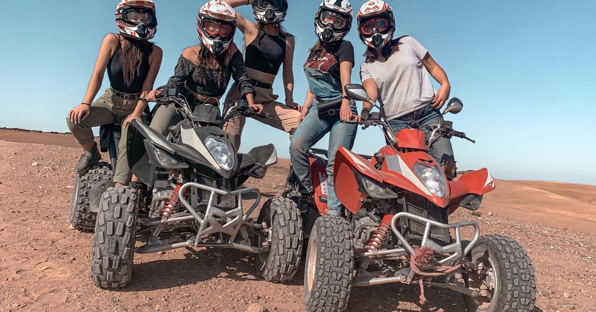 Agafay Desert Quad & Camel & Tour with Dinner Show | GetYourGuide