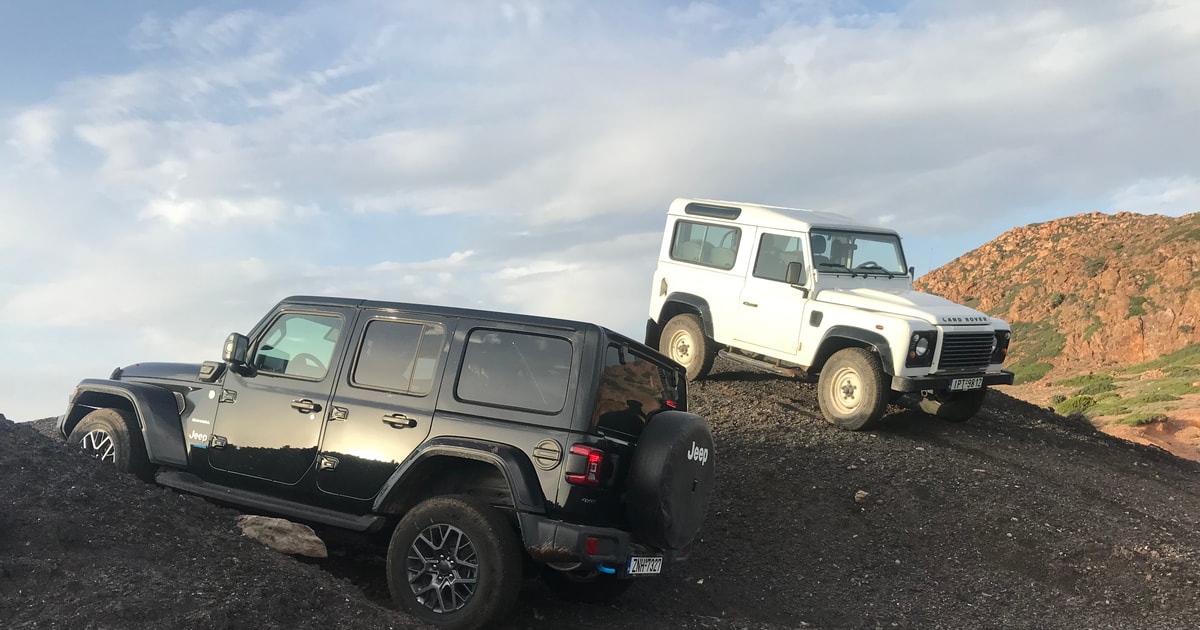 Milos: Aventura de safari en jeep por la isla de Milos" | GetYourGuide