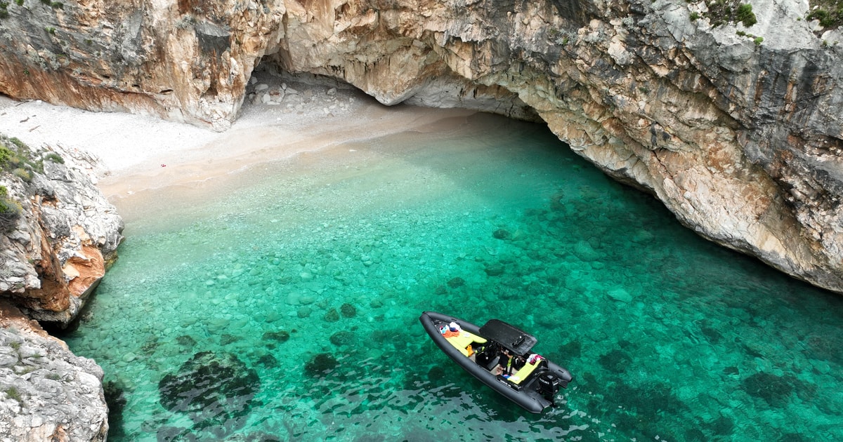 Grama Bay:Caves & Beaches Private Speedboat Guided Tour | GetYourGuide